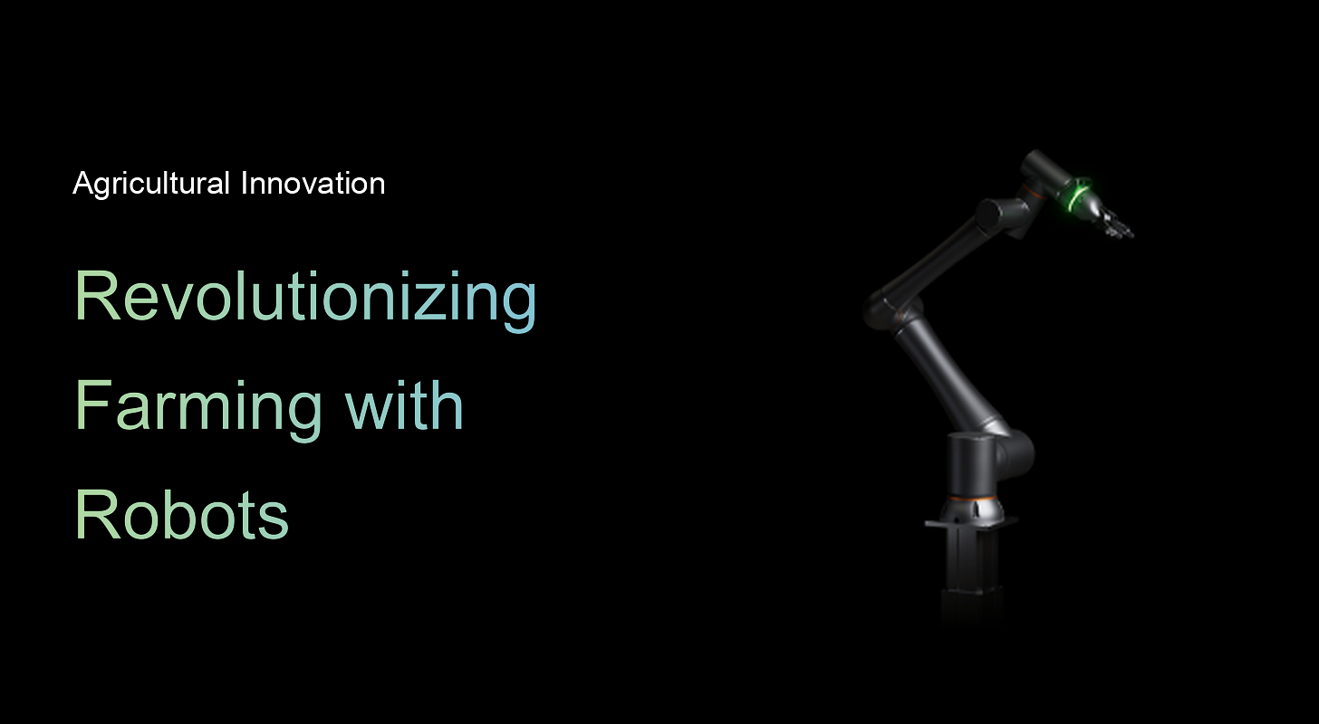 How agriculture robots are changing the farming industry - Standard Bots