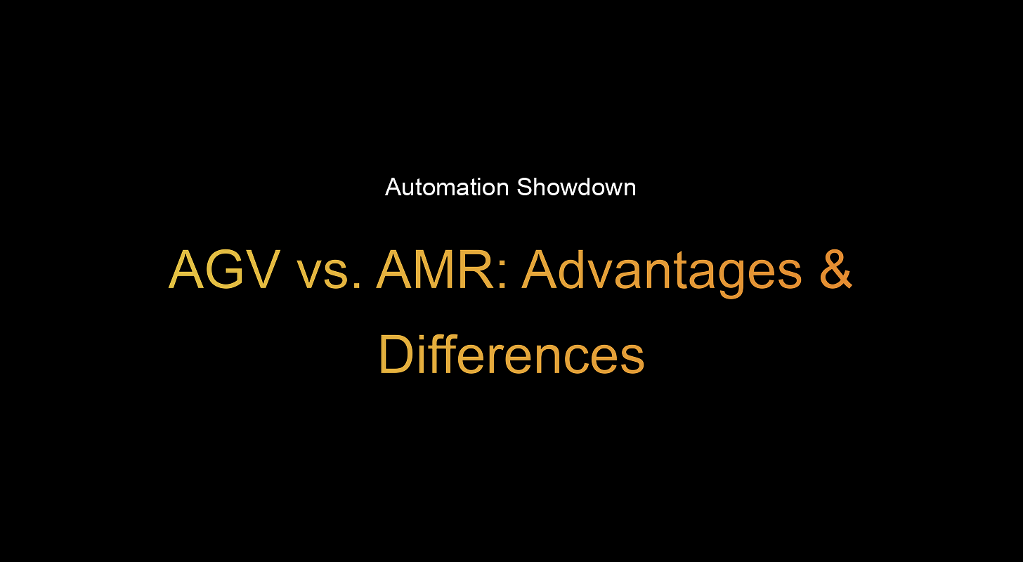 AGV vs. AMR: What are the differences and advantages? - Standard Bots