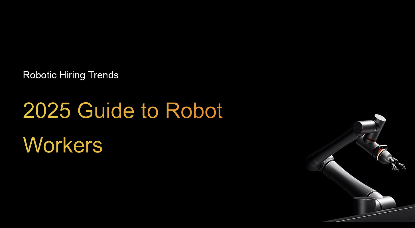 Hiring robot workers: The complete 2026 guide - Standard Bots