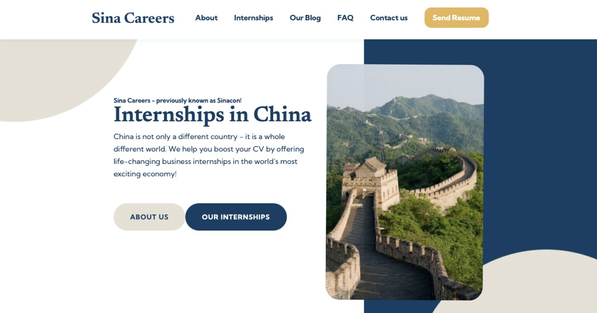Internships in China for Students - Sina Careers