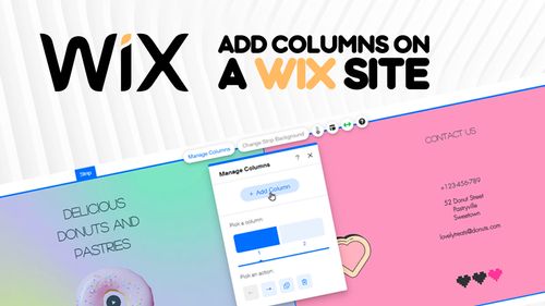Elevate Your Wix Design: Learn How to Add Columns & Text in Wix