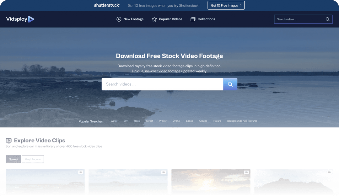Free stock video websites | Vidzflow