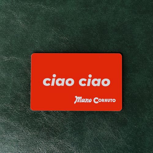 Mano Cornuto — Menu
