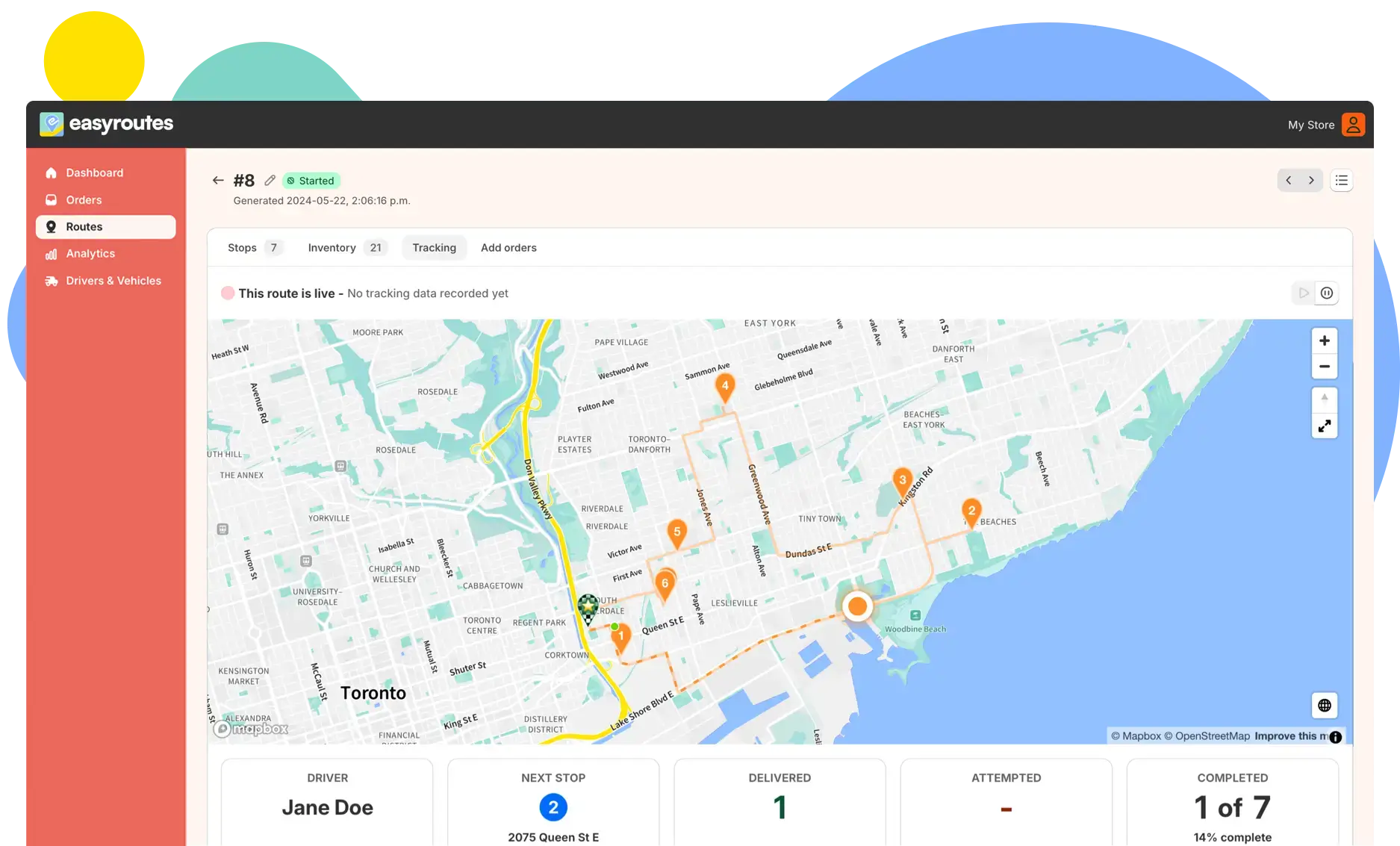EasyRoutes for Web