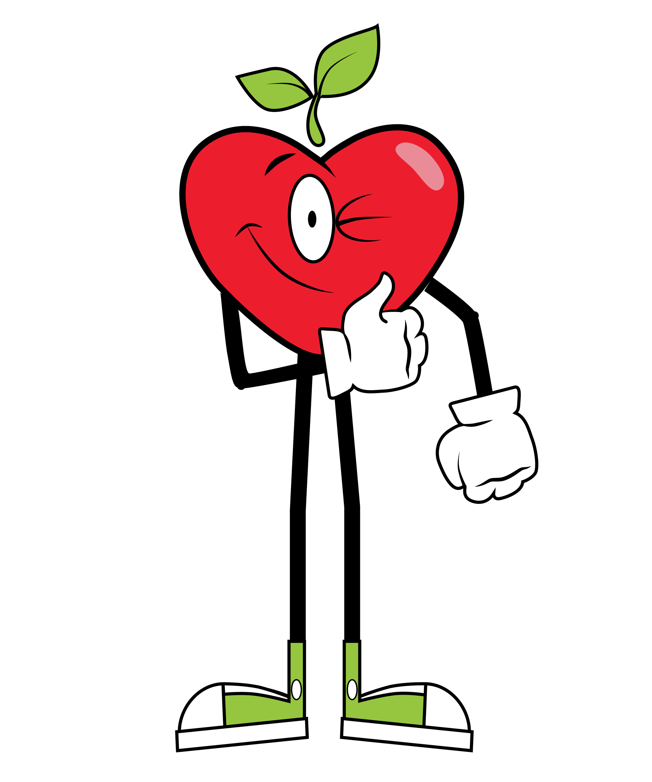 Happy Apple Ice Skating