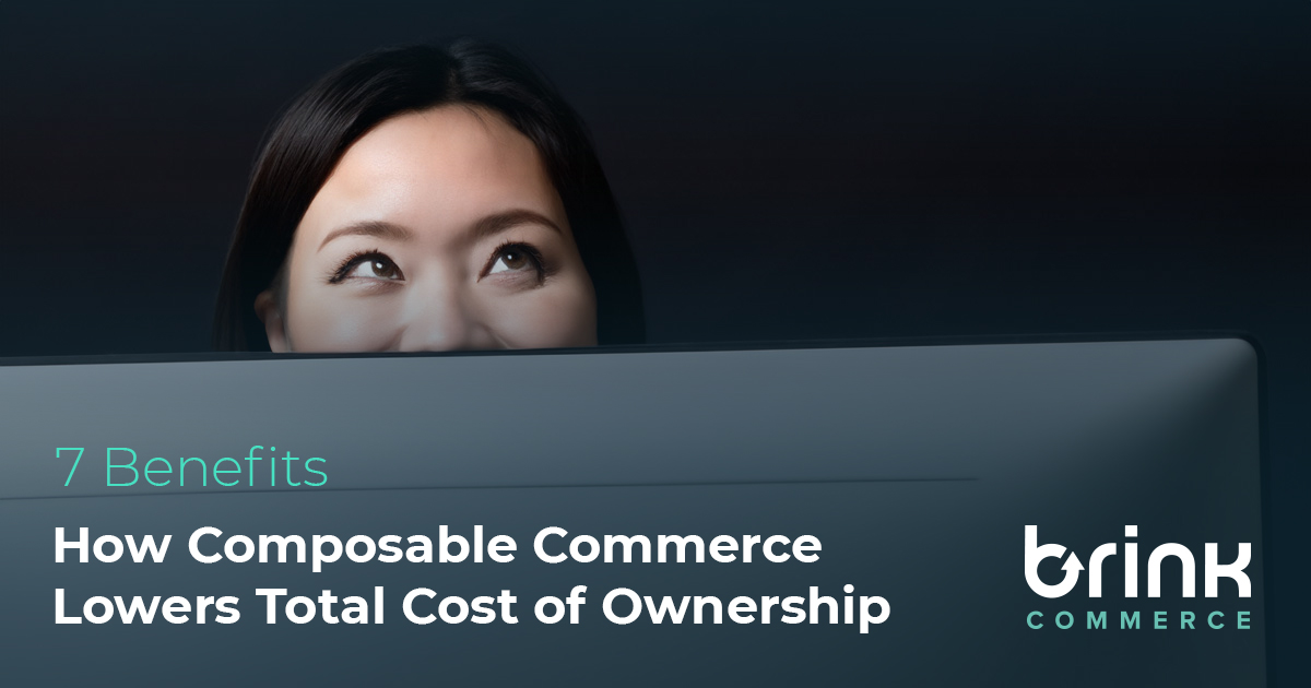How Composable Commerce Lowers Total Cost of Ownership