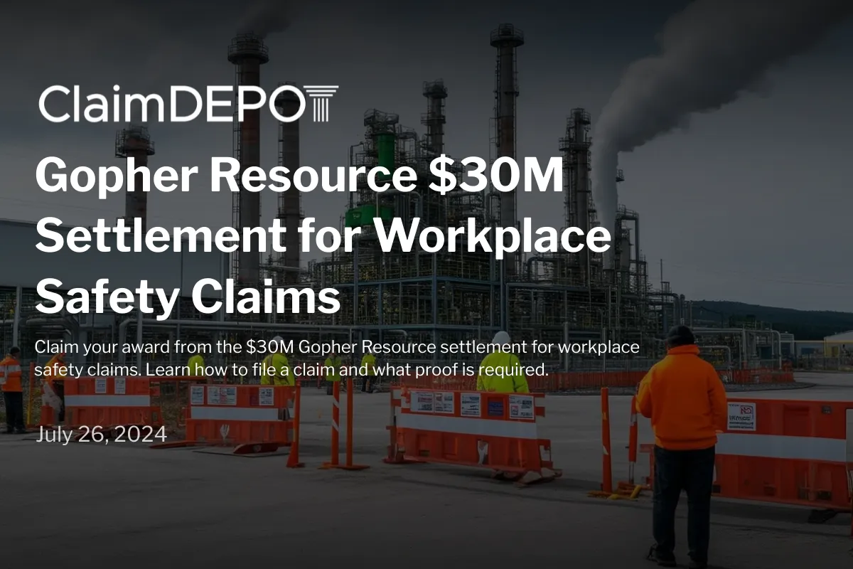 Gopher Resource $30M Settlement for Workplace Safety Claims