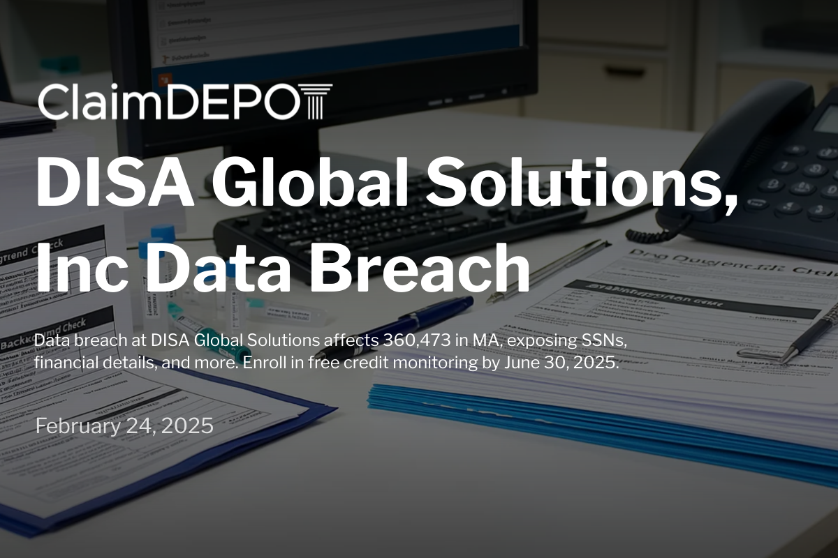 DISA Data Breach Affects Over Three Million Americans