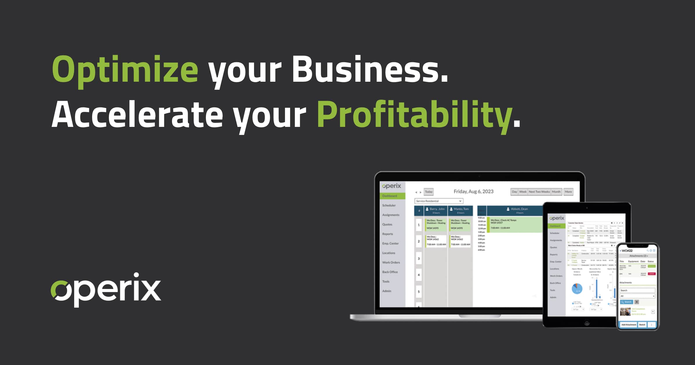 Optimize Your Business. Accelerate your Profitability.