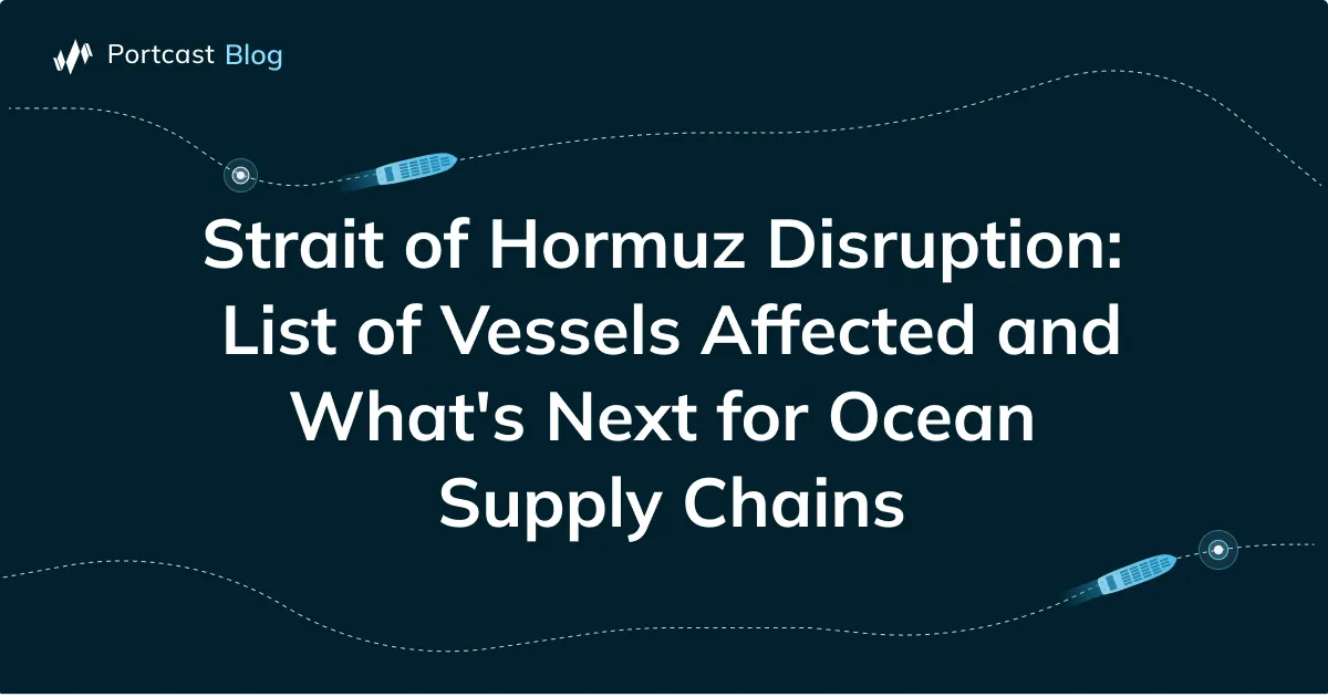 Iran and the Strait of Hormuz Disruption: List of Vessels Affected and ...