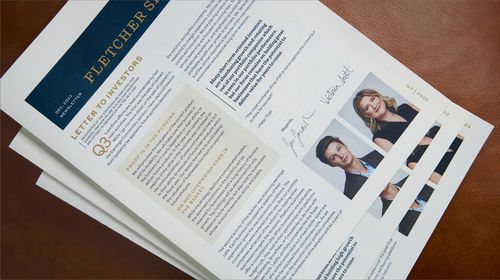 Hedge Fund Branding | Fletcher Sparrow Capital Management | Unbound