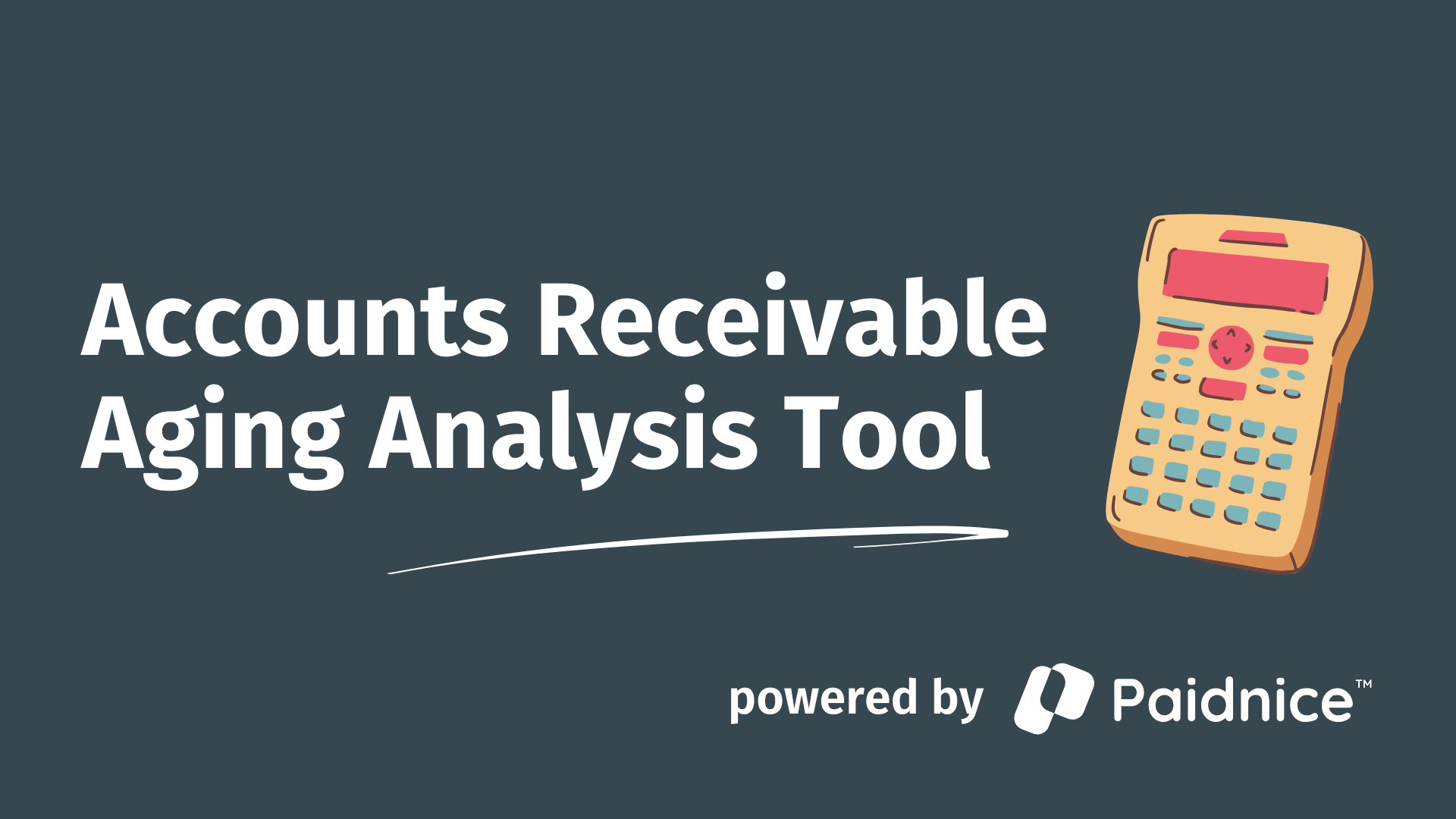 Free Accounts Receivable Aging Analysis Tool - Analyse Your AR