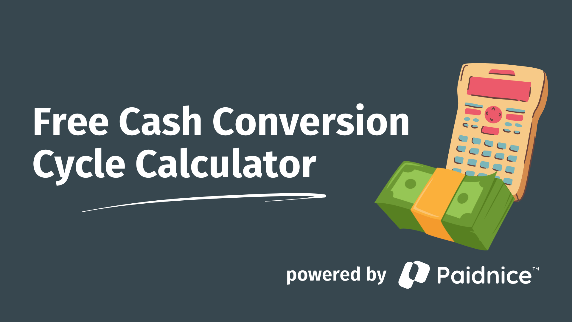 Cash Conversion Cycle Formula + Free Calculator