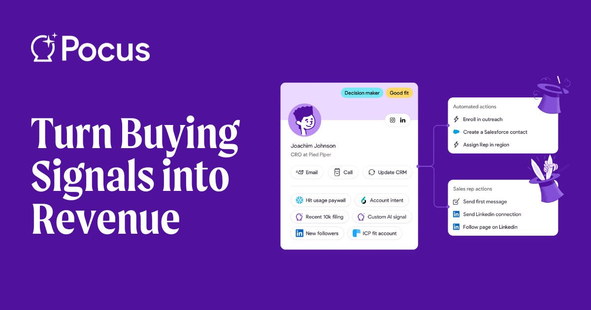 Pocus – Turn product data into revenue