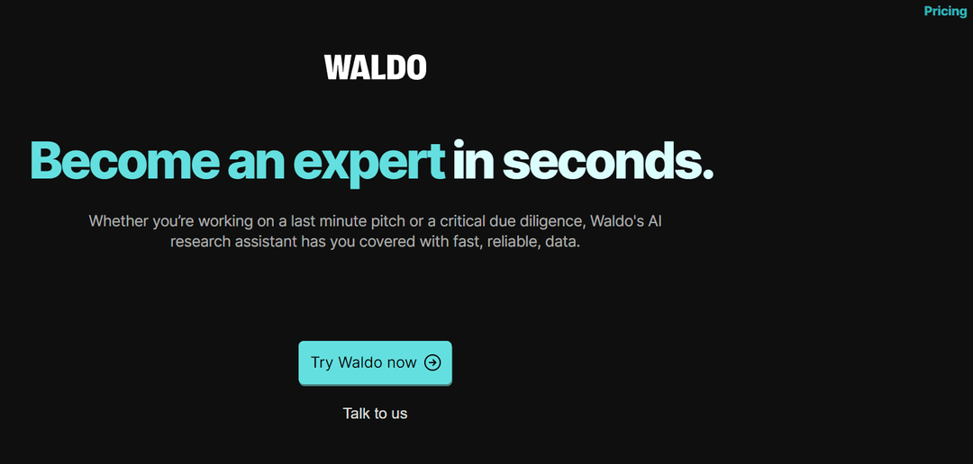 Waldo AI: The Future of Search