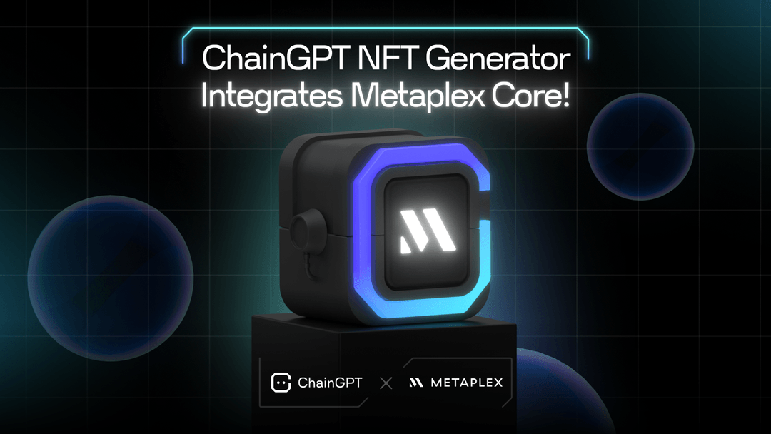 ChainGPT Expands AI NFT Generator with Metaplex