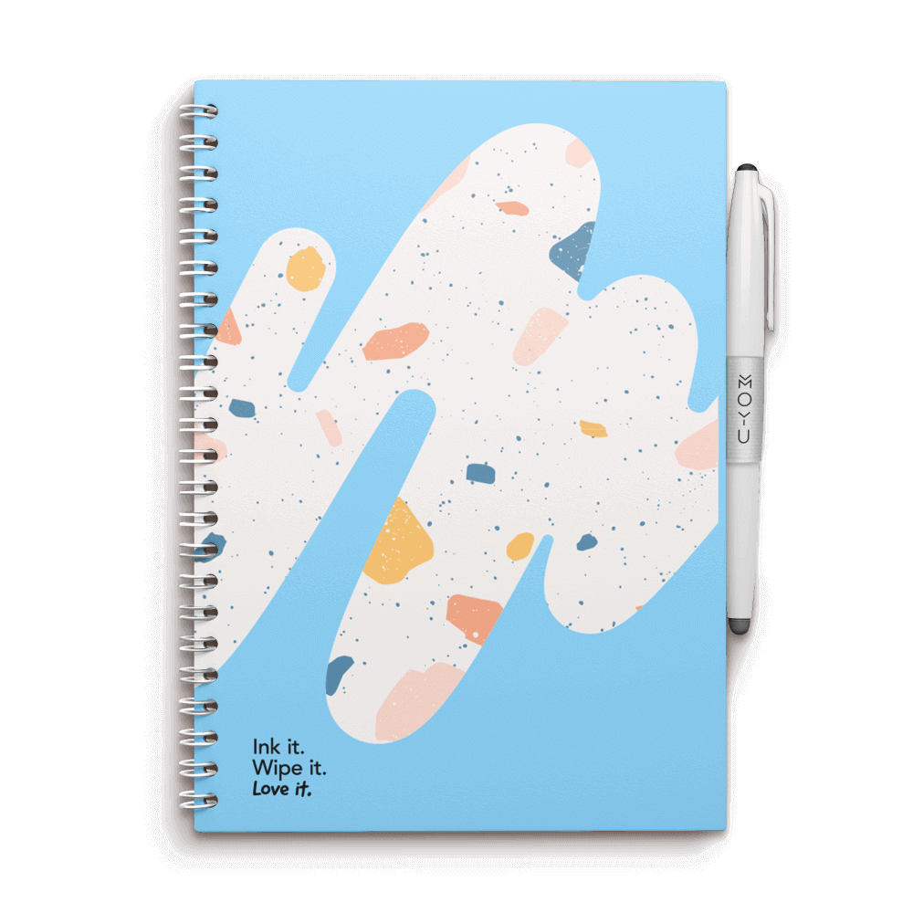 Rocky Ice Erasable Notebook | MOYU Back to Stone