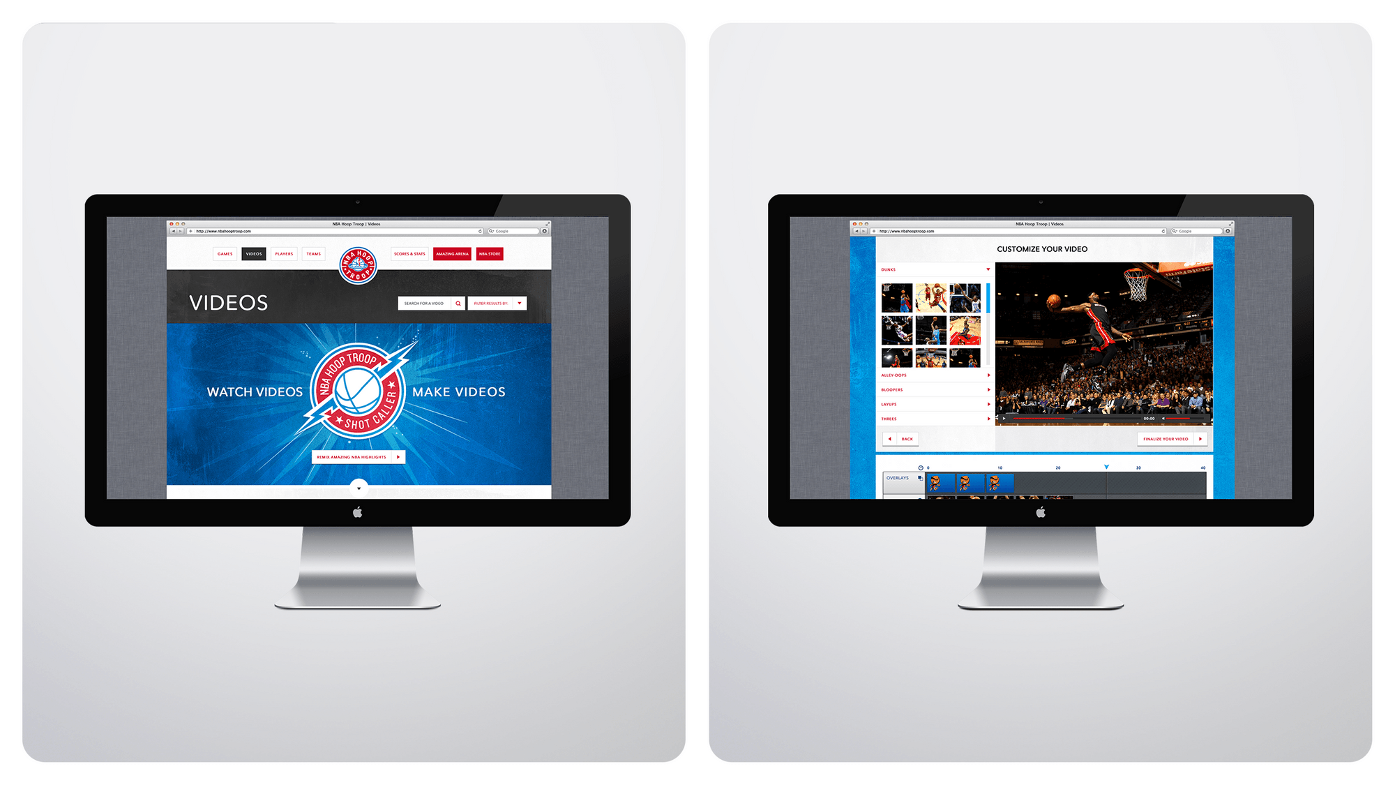 NBA Web App & Games 2012/13 - Jeremy Brady—Creative Leader