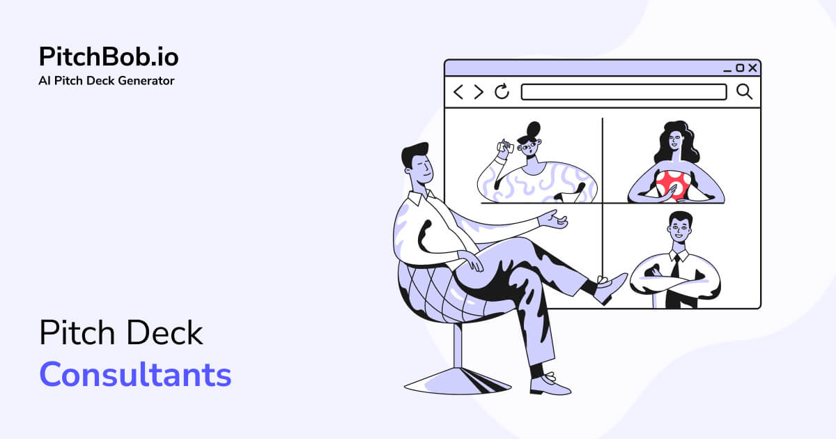 Pitch Deck Consultants for Start Ups- PitchBob