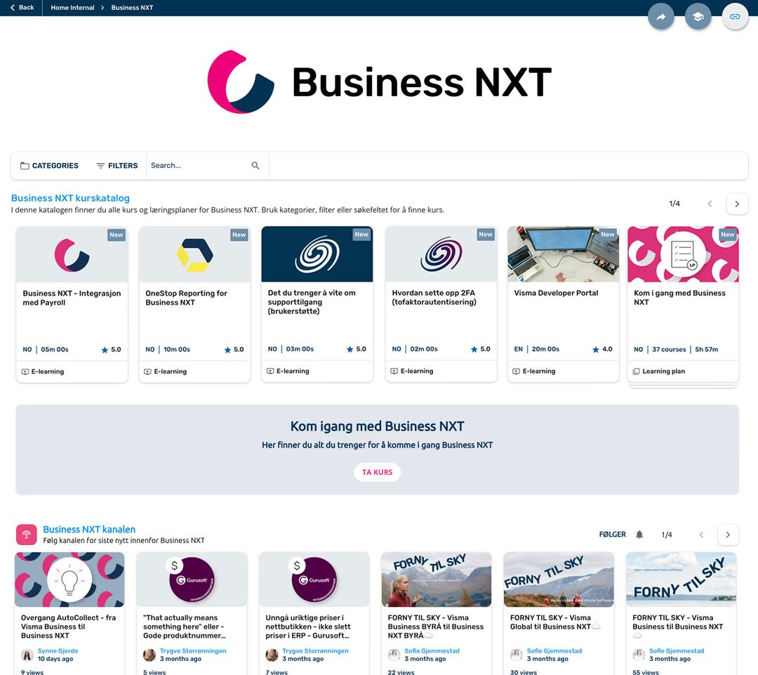Business NXT er ERP-systemet Visma Business i skyen | Visma Software Nordic