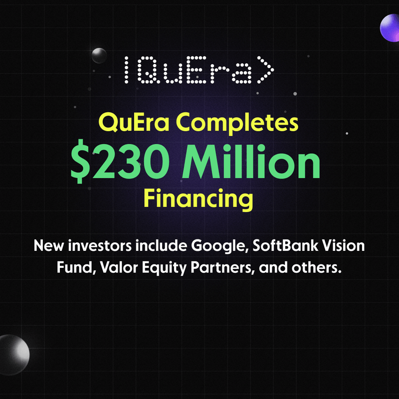 QuEra Completes $230 M Financing