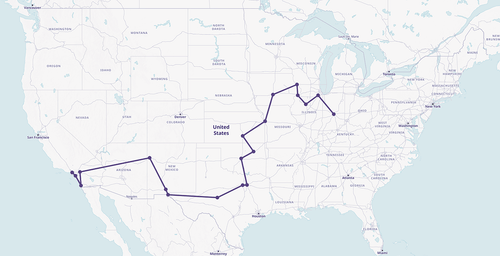 2025 National Eucharistic Pilgrimage - Drexel Route
