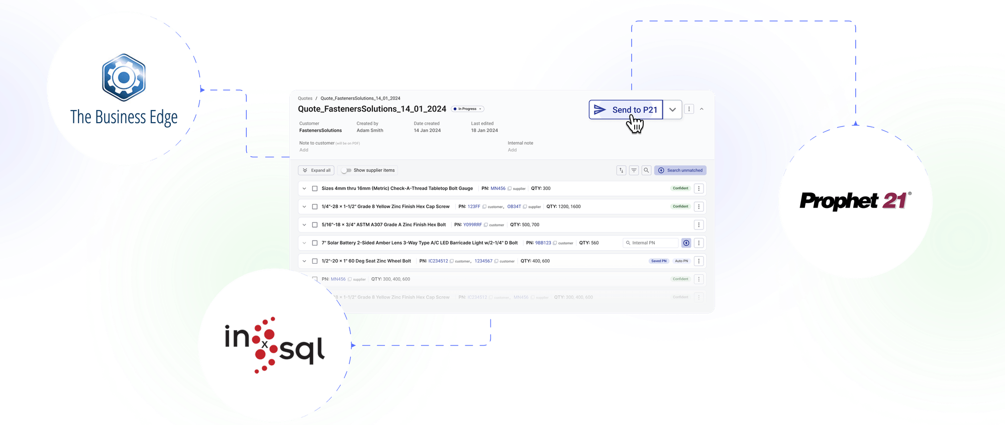 BoltWise - Automated Fastener Quoting