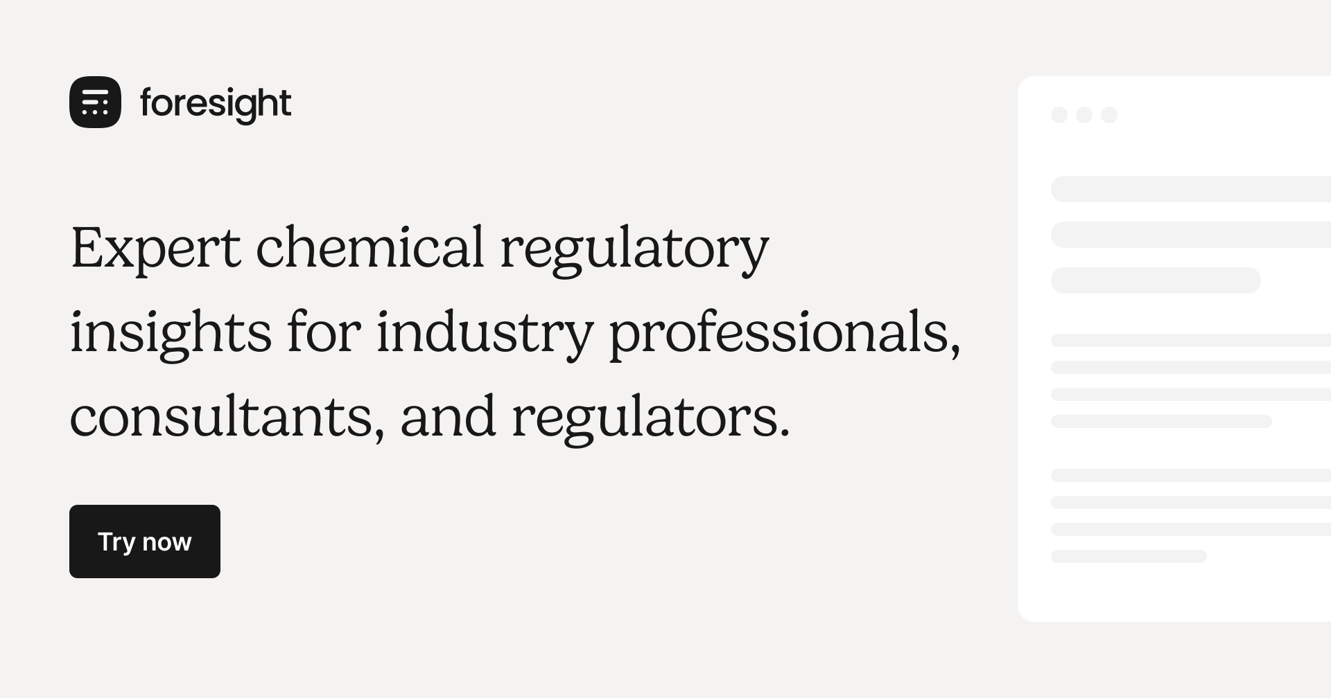 Contact us | Foresight