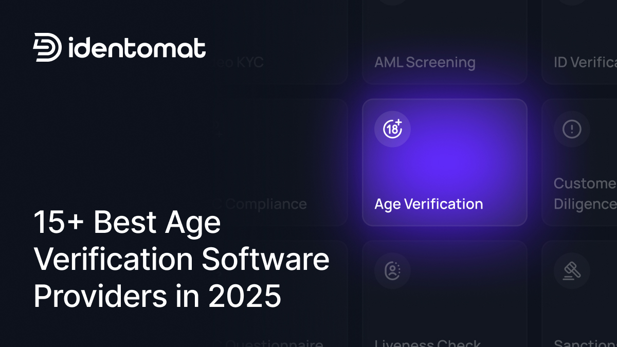 15+ Best Age Verification Software Providers in 2025