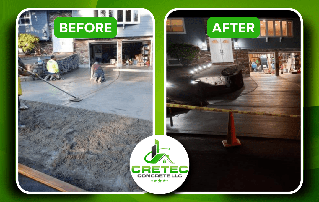 Cretec Concrete Portland - Concrete Driveways, Patios & Driveway Aprons