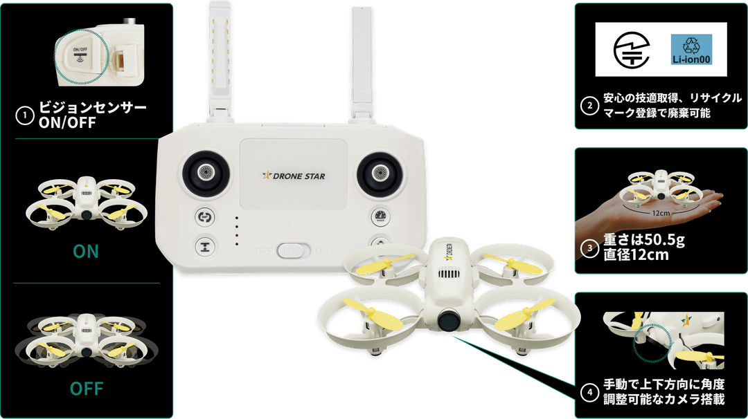 DRONE STAR TRAINING｜ドローン国家資格向け“基礎操縦力を鍛える”練習セット