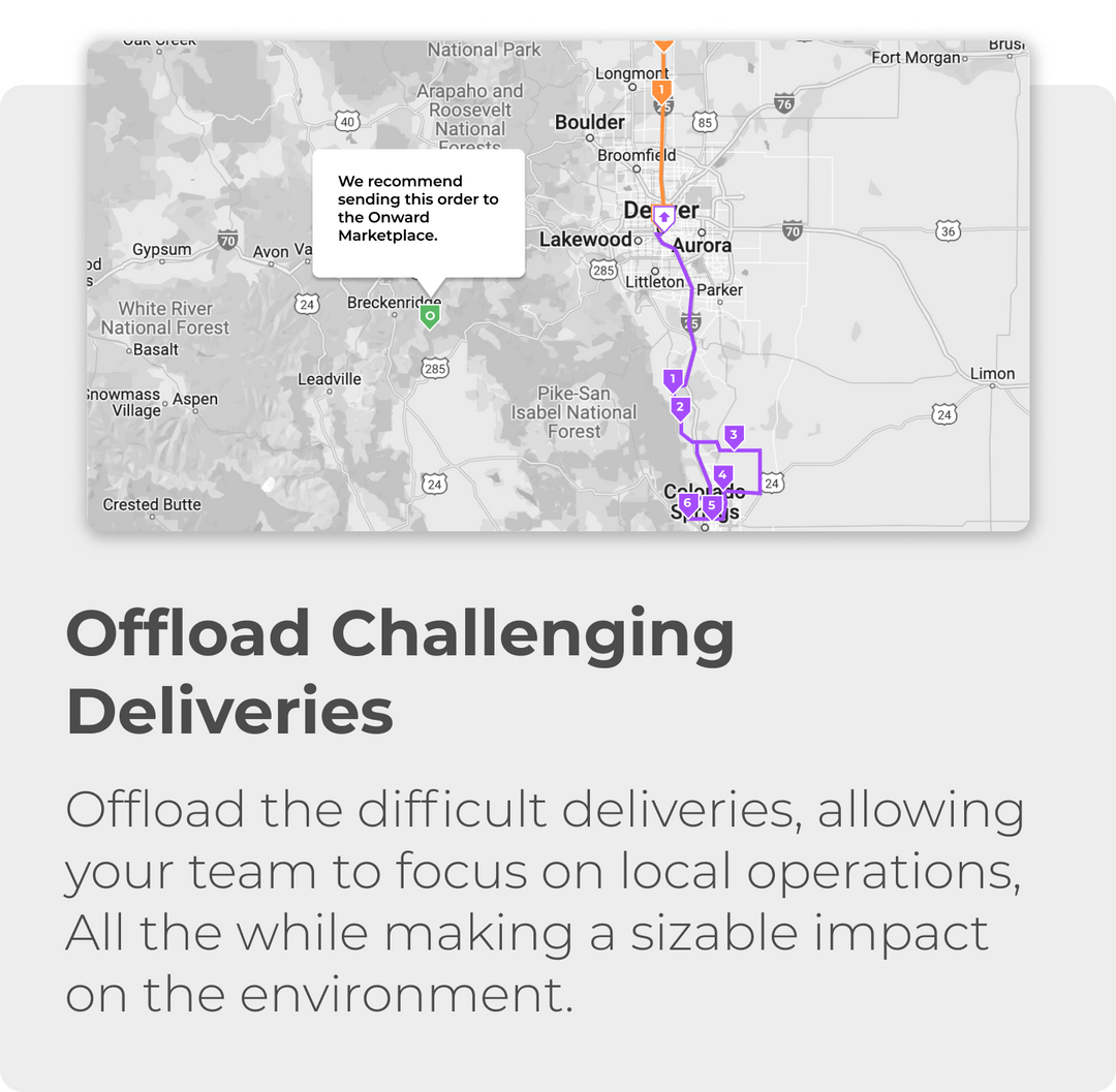 Onward - The future of white glove delivery.