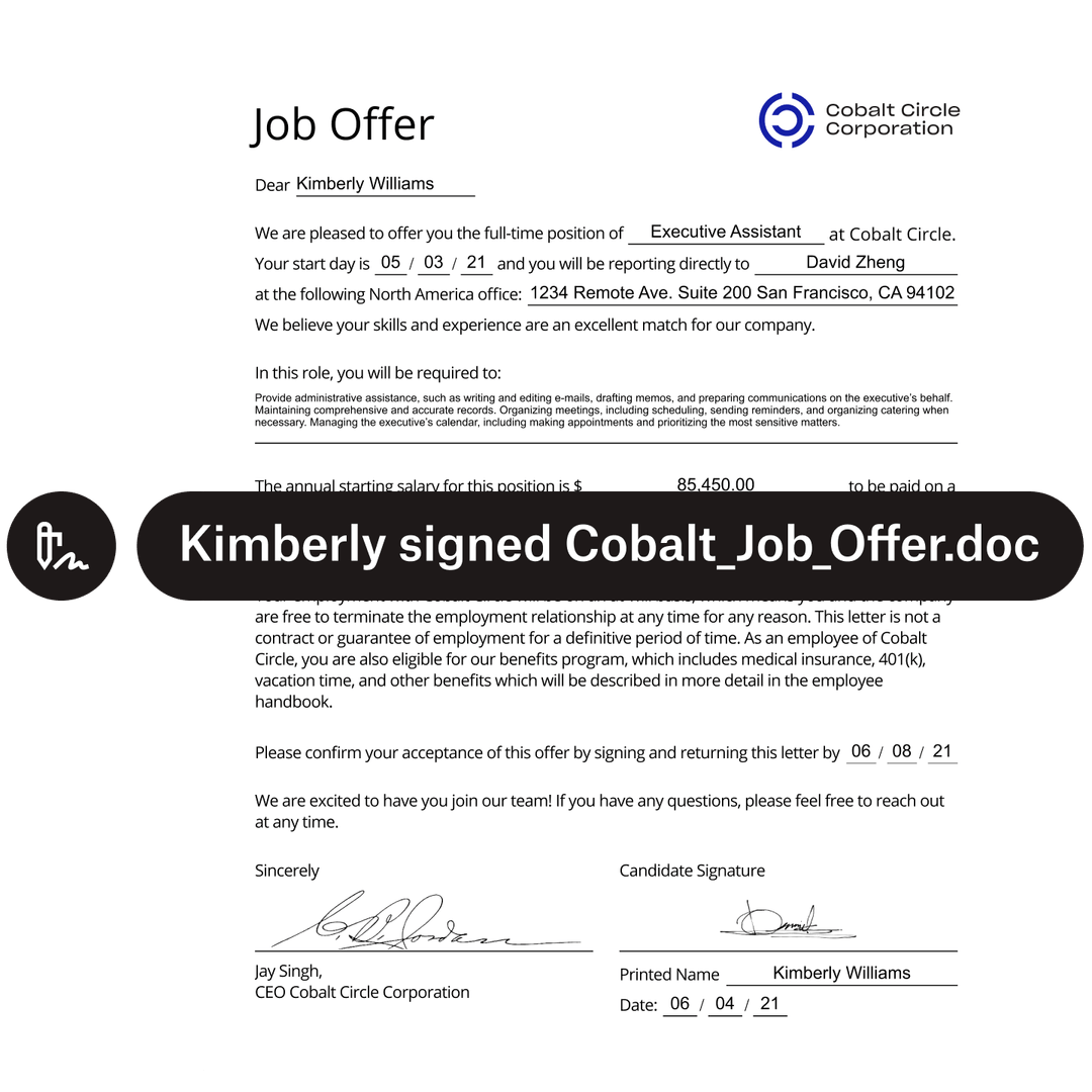 Dropbox Sign eSignature Agreements — Work Smarter