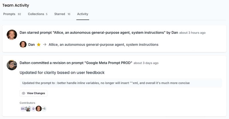 PromptHub: AI Prompt Management for Teams