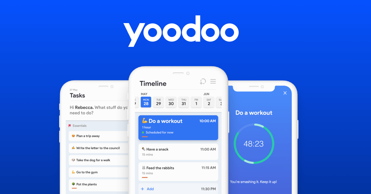 Yoodoo - Smart Daily Planning App and ADHD Organizer