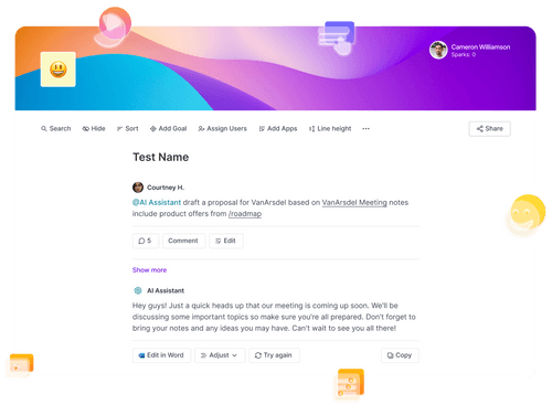 MetaSpark® The AI-Powered Platform for Project & Task Management.