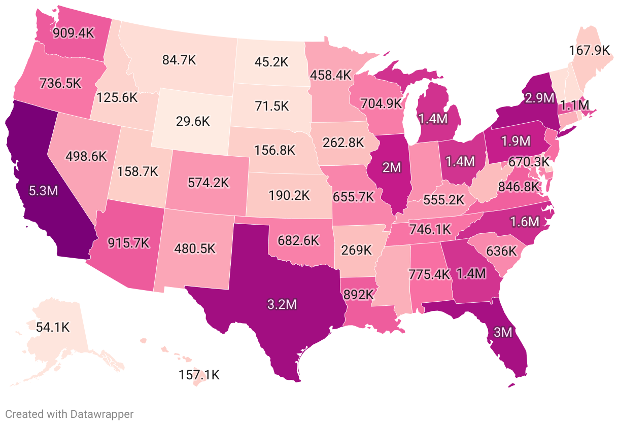 Welfare Recipients By State 2024 Welfare Recipients By State 2024