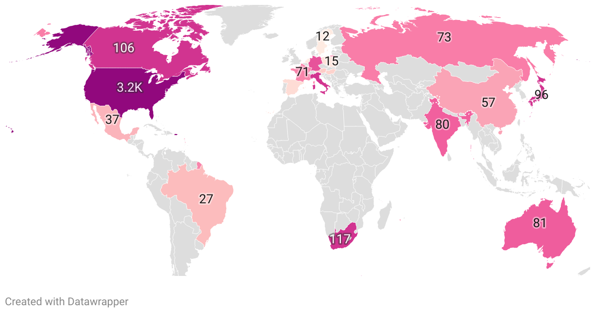 Countries With The Most Serial Killers 2024