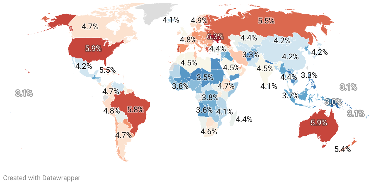 Depression Rates By Country 2024