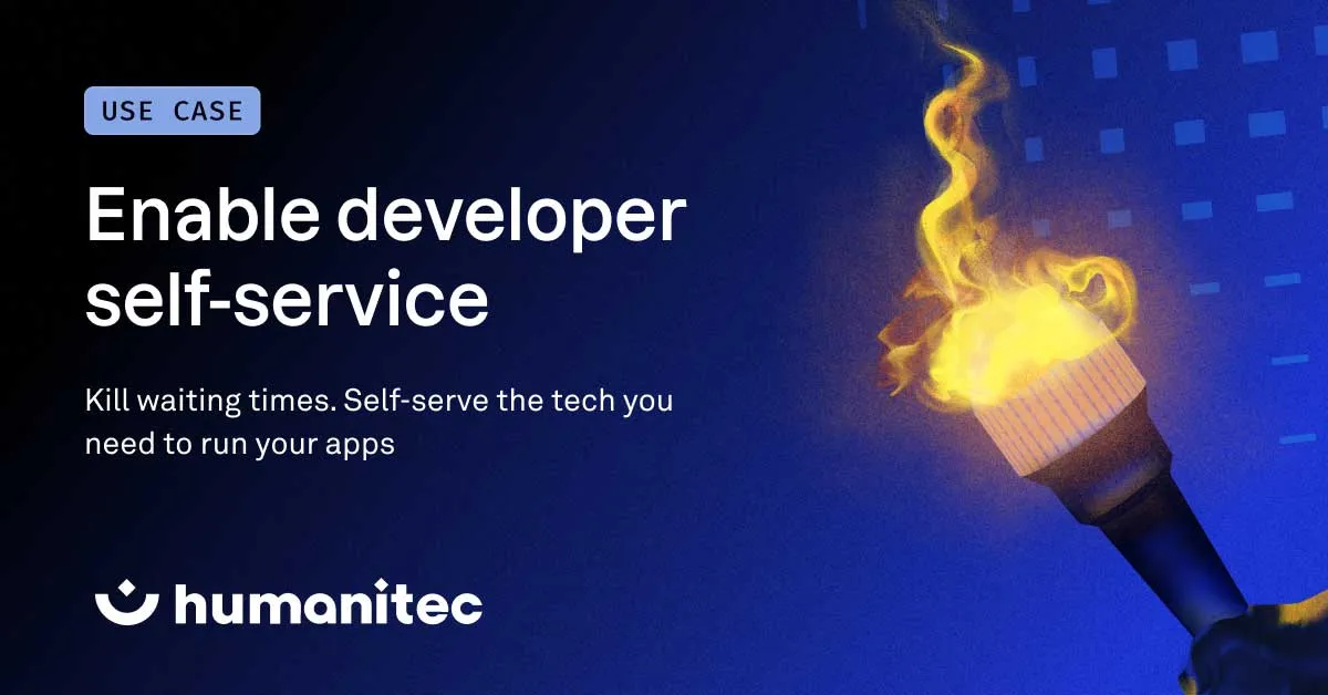 Use Case: Enable developer self-service