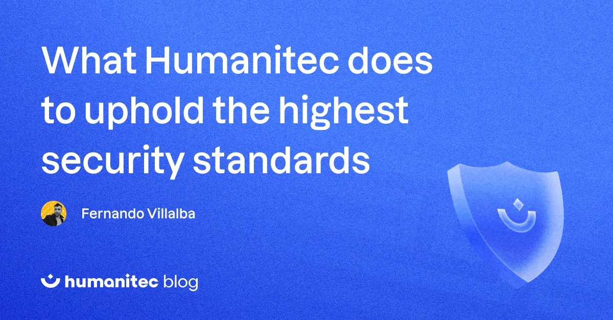 What Humanitec does to uphold the highest security standards | Humanitec