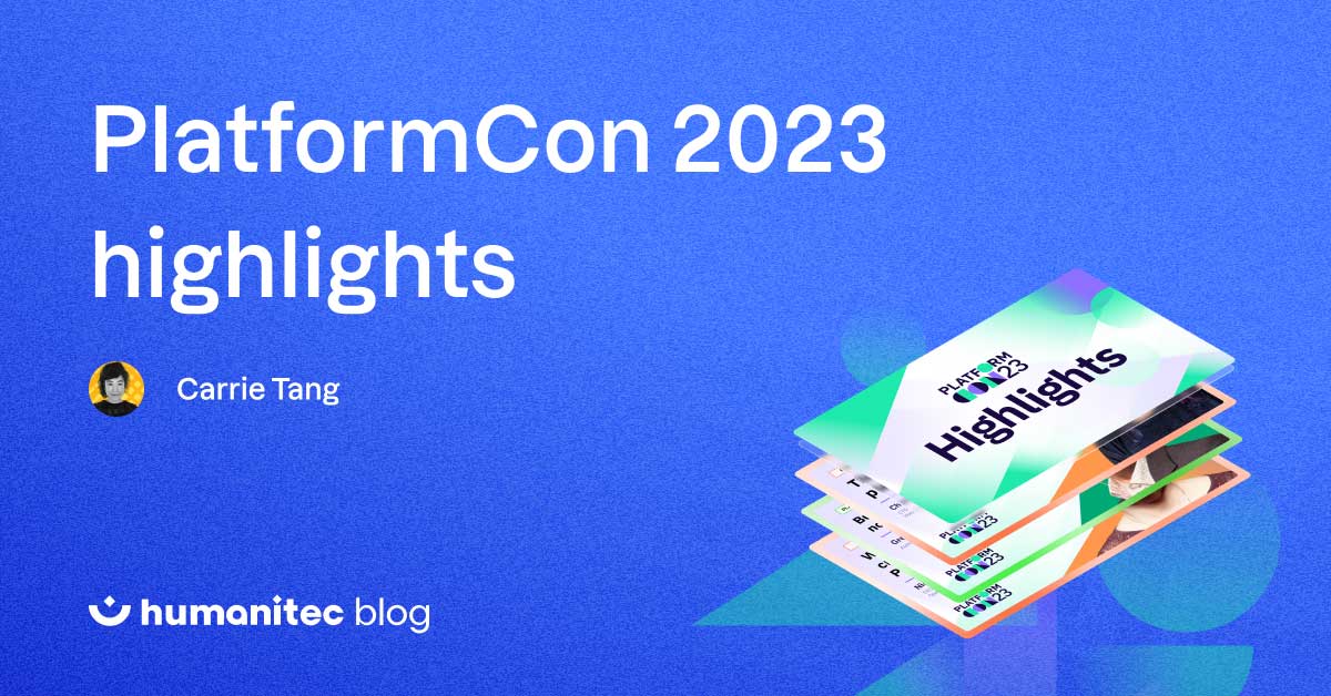Top PlatformCon 2023 insights and highlights | Humanitec