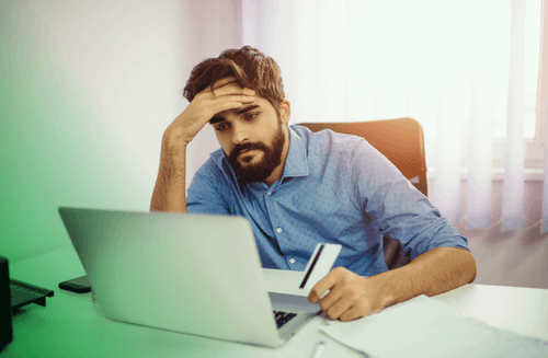 Defaulting on a credit card will damage your credit - Bright