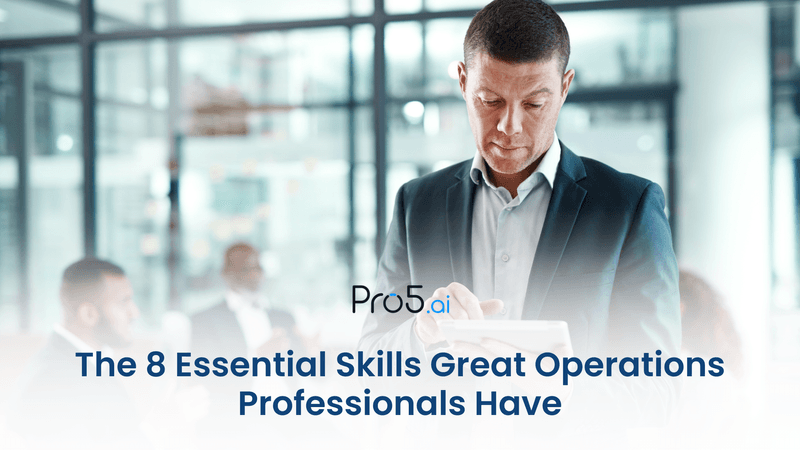 The Secret Skills Behind Every Successful Operations Expert
