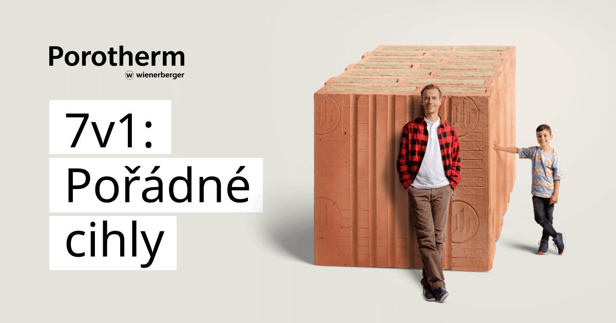 Pořádné cihly Porotherm | Jednovrstvé zdivo | Wienerberger