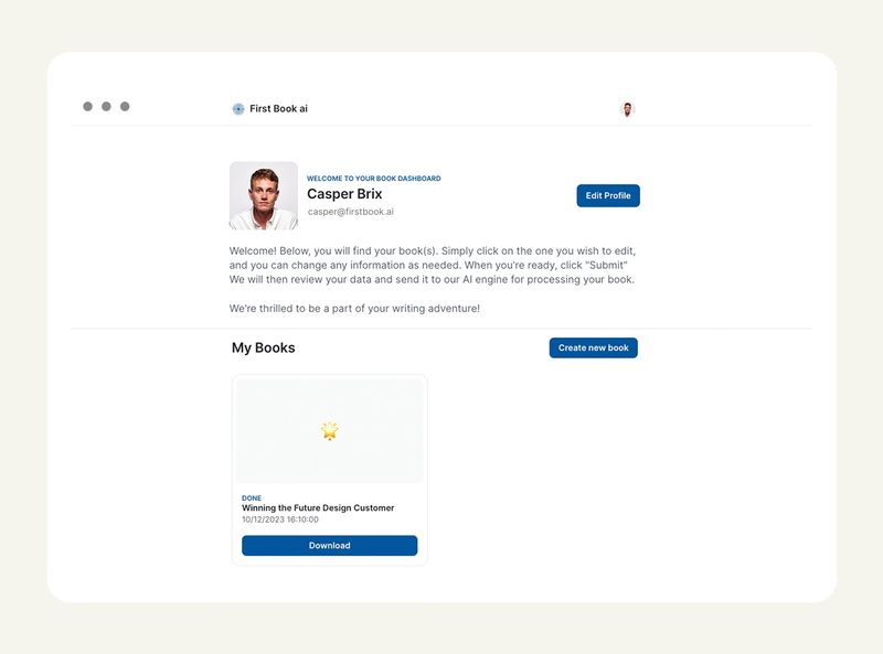 First Book ai · Transform Your Ideas into Published Books with AI