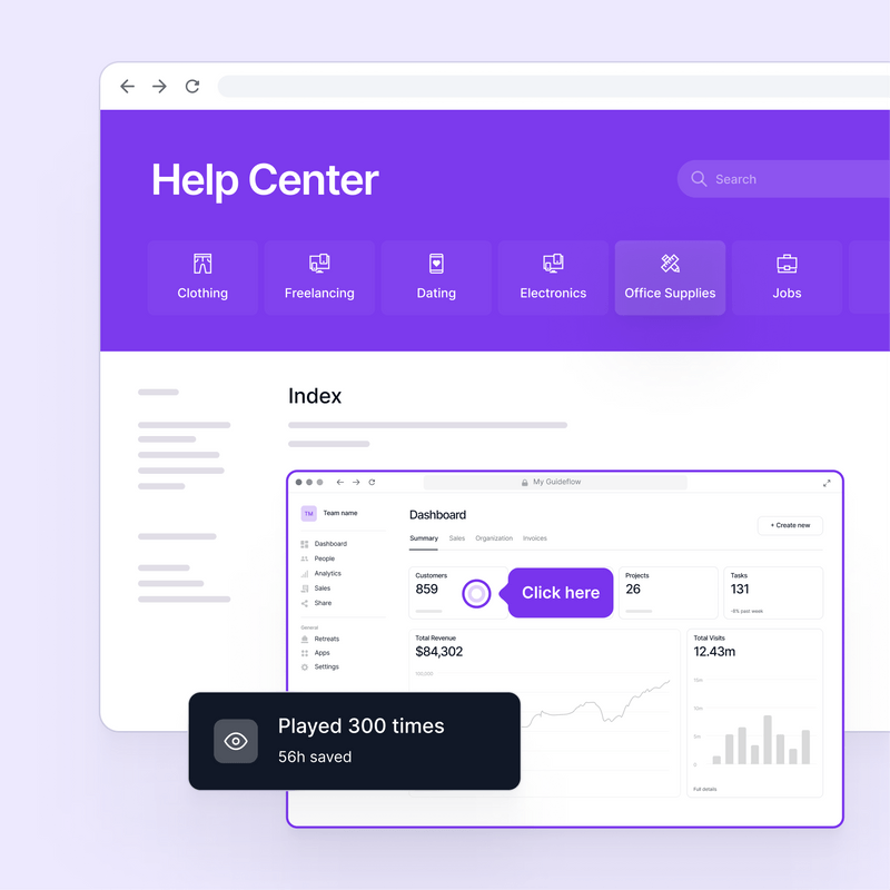 The most advanced interactive product demo platform - Guideflow