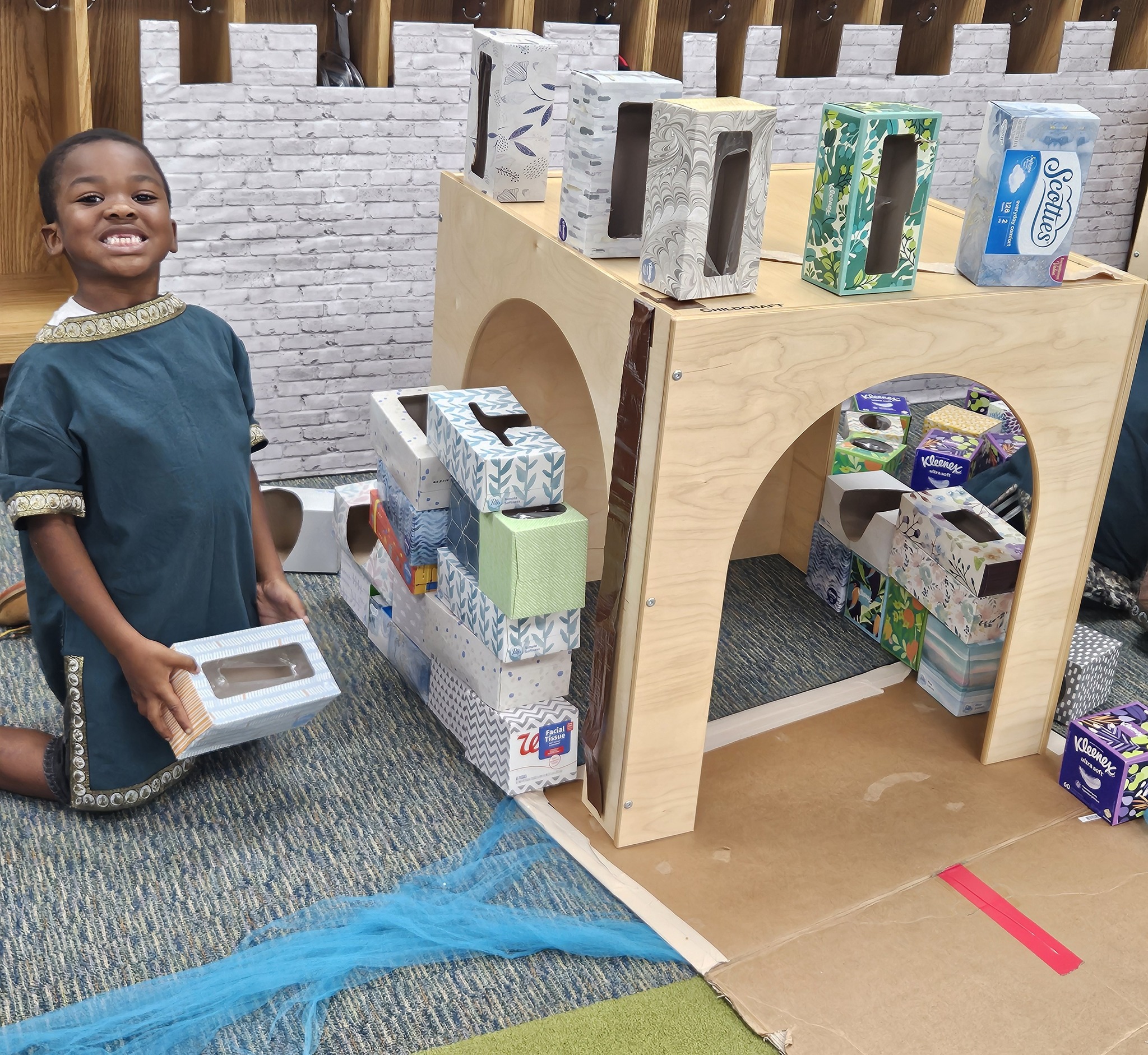 Tools Kindergarten visit: Medieval England materializes in Ms. Lyons ...