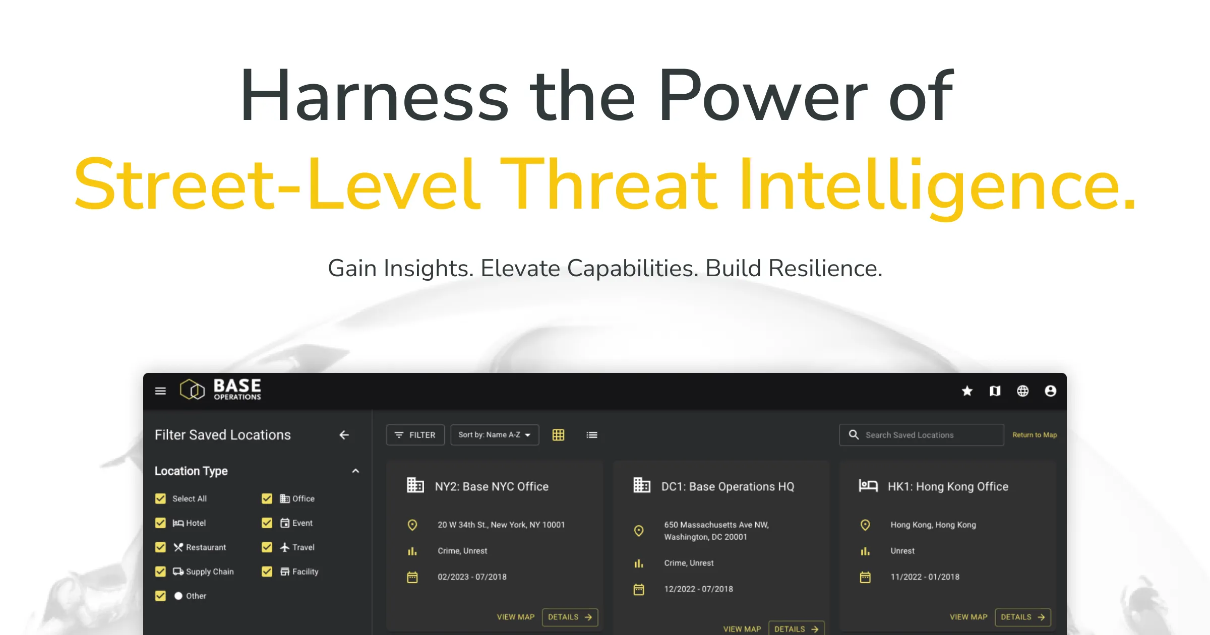 Street Level Threat Intelligence for Proactive Security