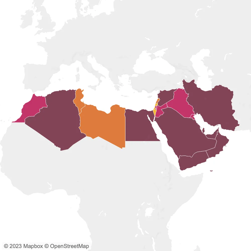 North Africa And Middle East Map Quiz